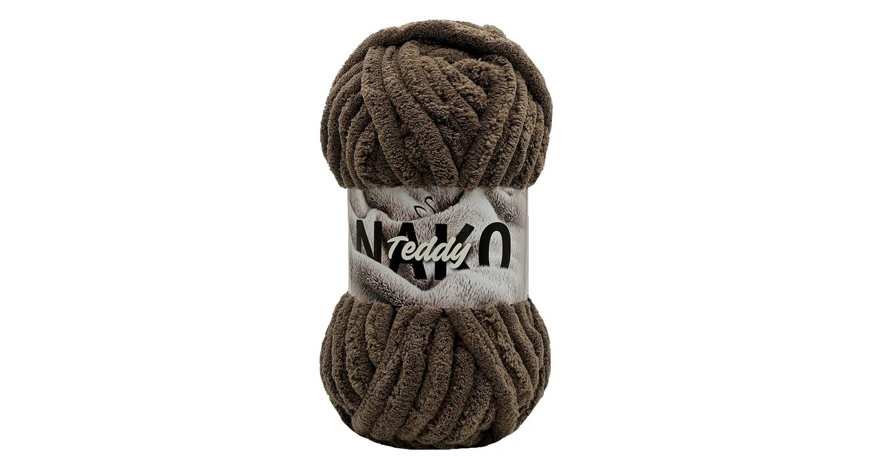 Nako Teddy vastag zseníliafonal - 14068 - Sötétbarna - FonalLak.hu