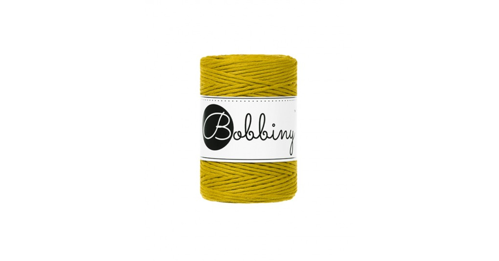 Bobbiny Baby makramé fonal 1,5 mm - SPICY YELLOW - FonalLak.hu